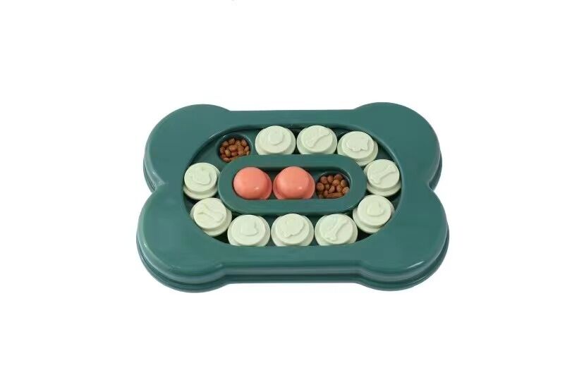 YES4PETS Dog Interactive Toy Bone Fun Pet Puppy Smart Training Treat H