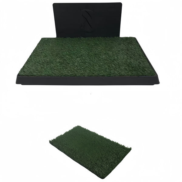 YES4PETS XL Indoor Dog Puppy Toilet Grass Potty Training Mat Loo Pad p